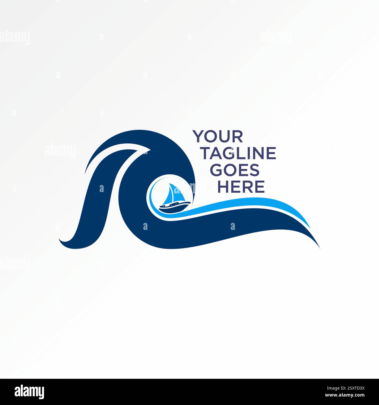 Aerial view marine coast Stock Vector Images - Alamy