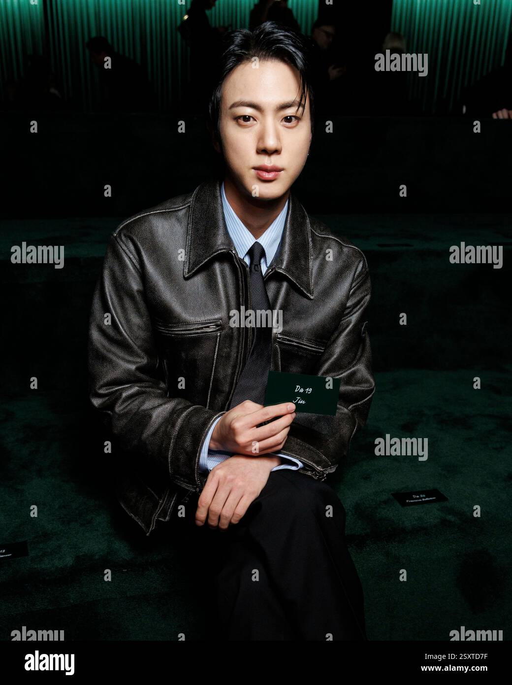 Milan, Italien. 25th Feb, 2025. Jin attends GUCCI Autumn-Winter 2025 ...