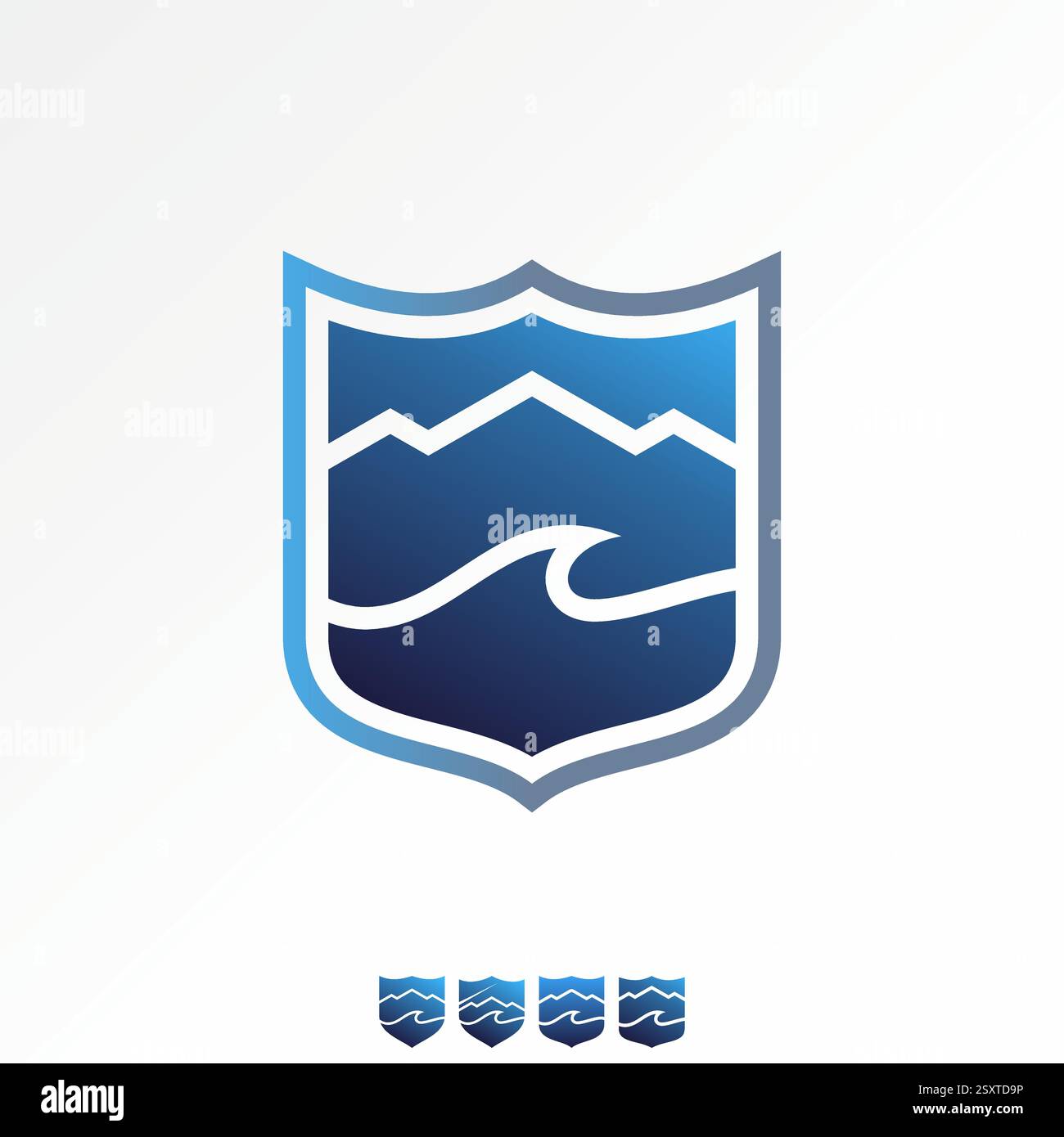 Creative coastline Stock Vector Images - Alamy