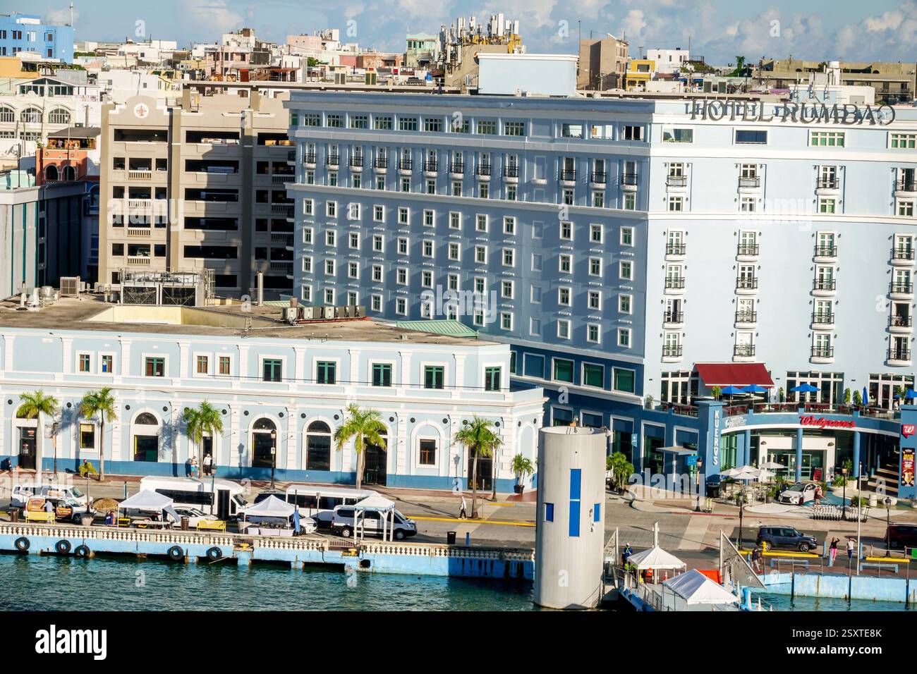 San Juan Puerto Rico,Old San Juan,Viejo San Juan,San Juan Bay,waterfront,cruise port area,Hotel ...
