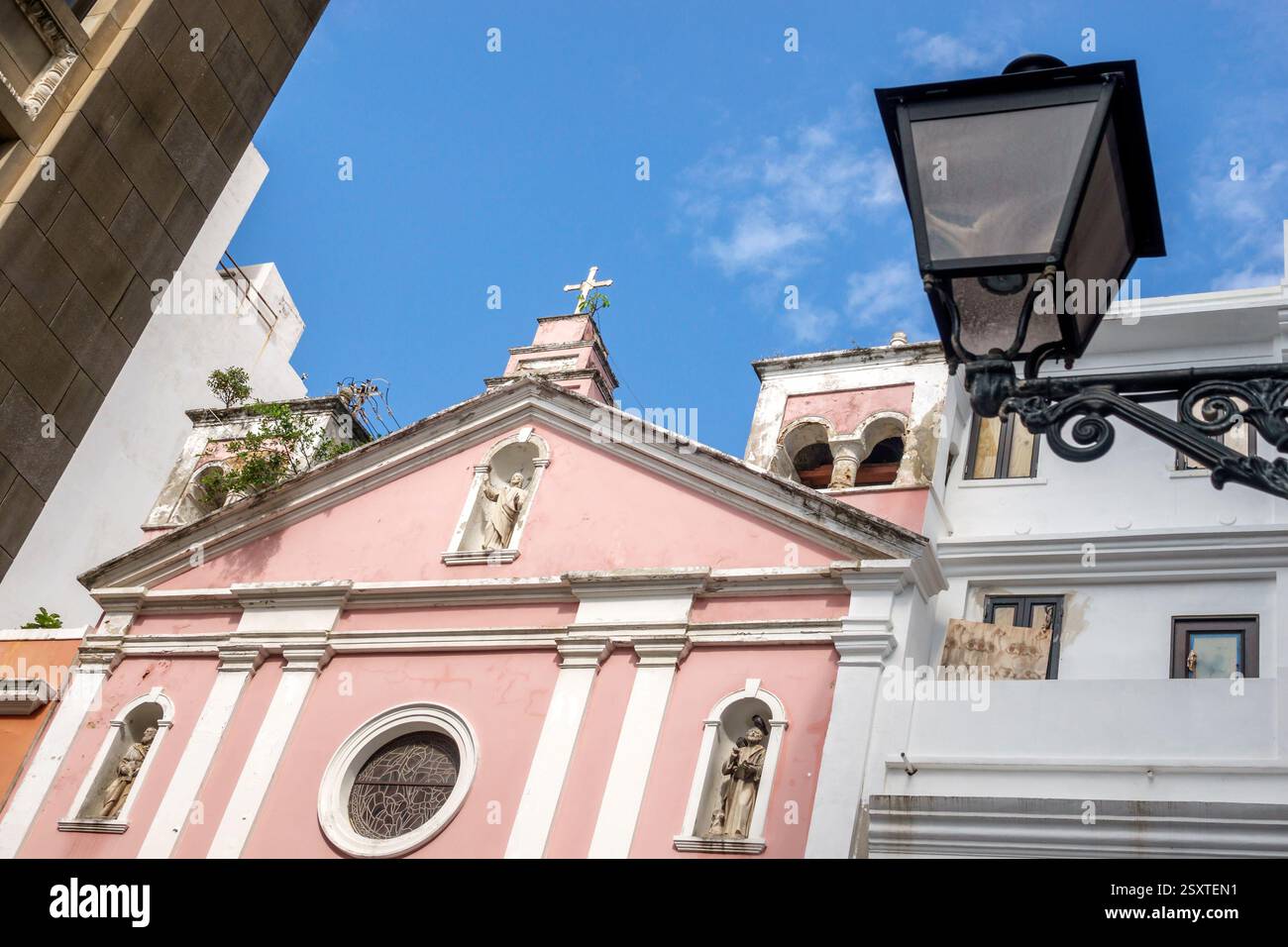 San Juan Puerto Rico,Viejo Old San Juan,Calle Tetuan,Capilla Iglesia ...