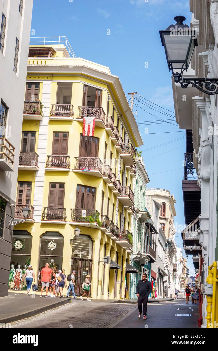 San Juan Puerto Rico,Viejo Old San Juan,Calle del Recinto Sur,Calle de ...