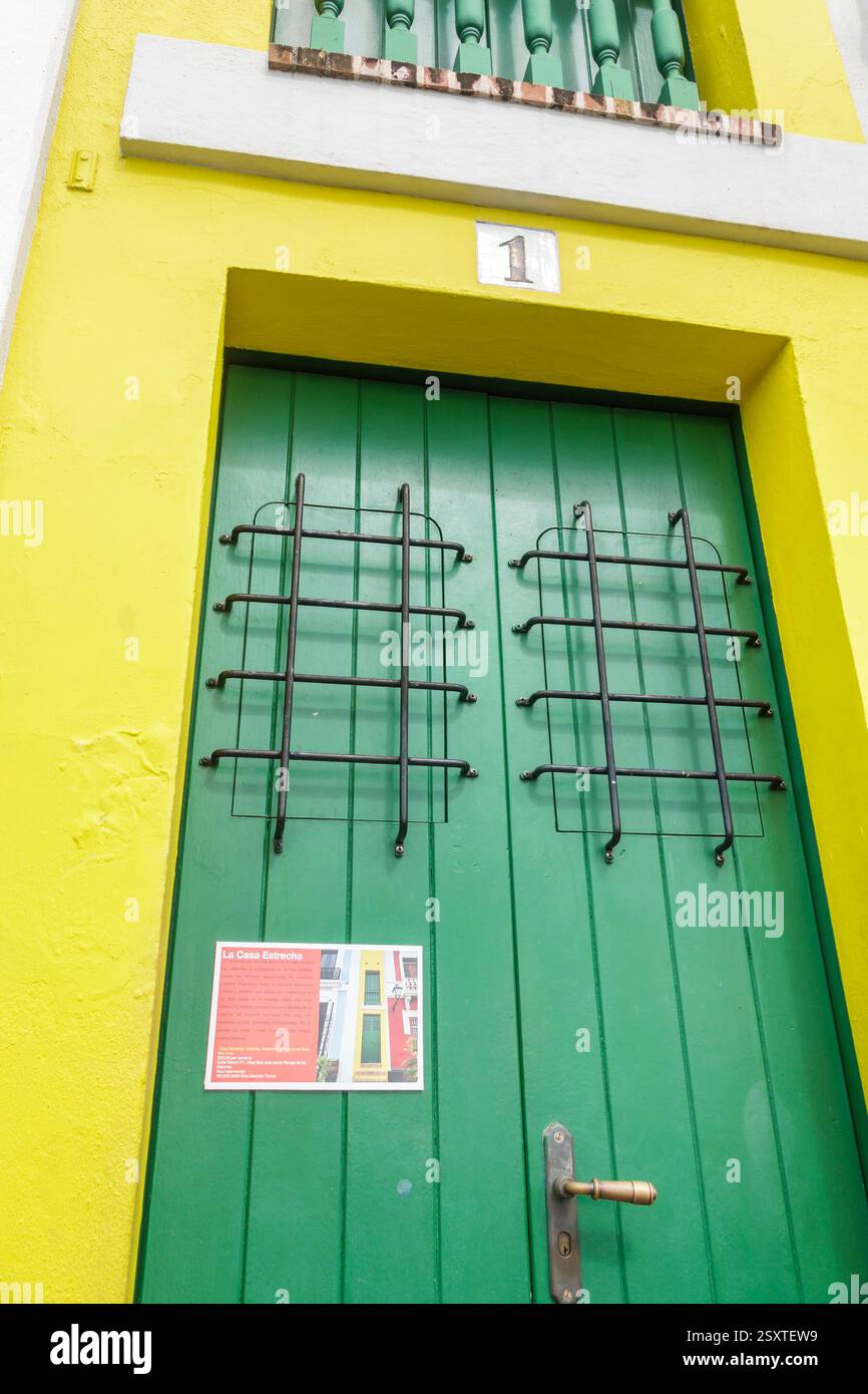 San Juan Puerto Rico,Viejo Old San Juan,Calle de Tetuan,La Casa ...