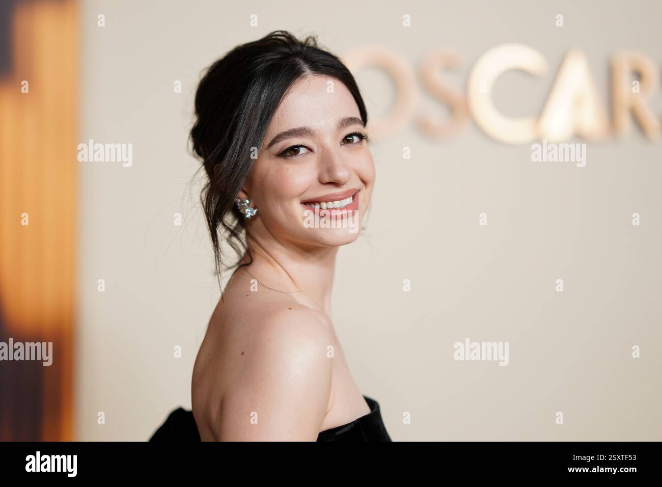 Mikey Madison arrives at the Oscars Nominees Dinner on Tuesday, Feb. 25 ...