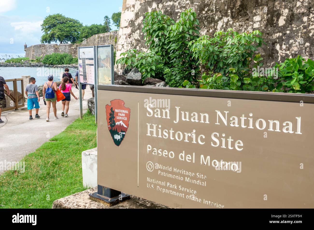 San Juan Puerto Rico,Viejo Old San Juan,Paseo del Morro,National ...
