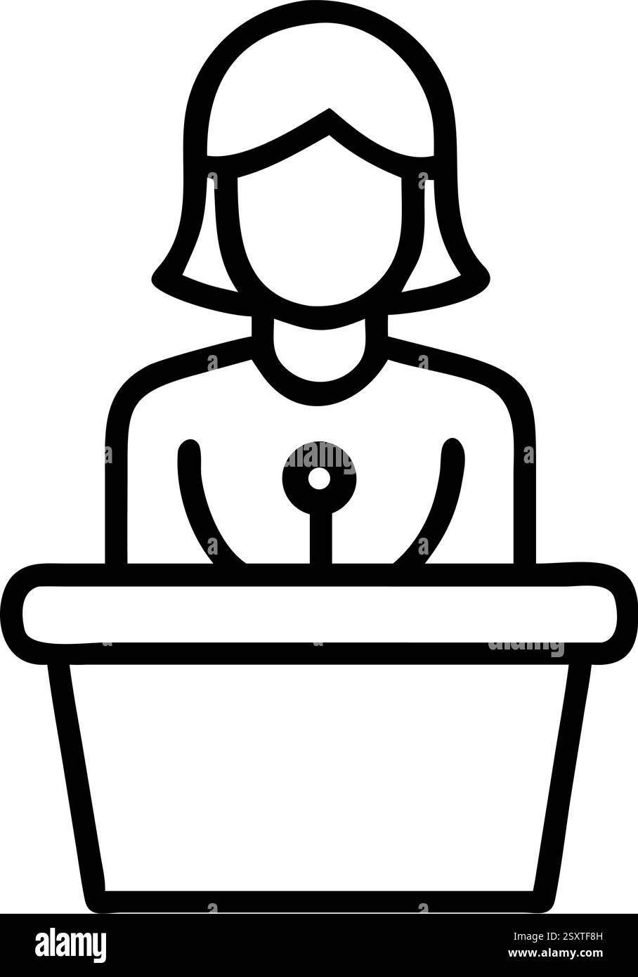 Portrait business executive conference in Stock Vector Images - Alamy