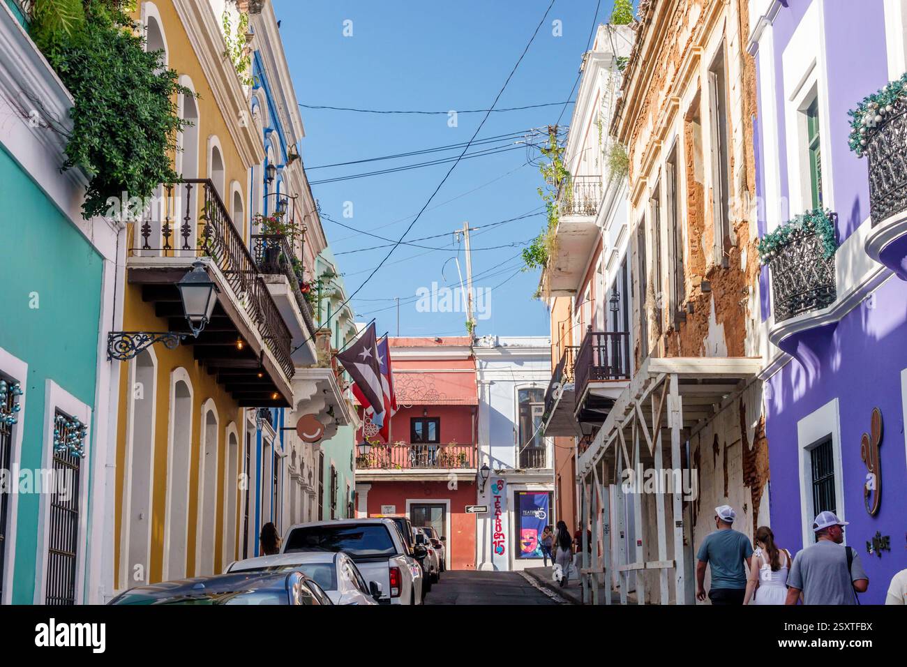 San Juan Puerto Rico,Viejo Old San Juan,Calle de San Jose,colonial ...