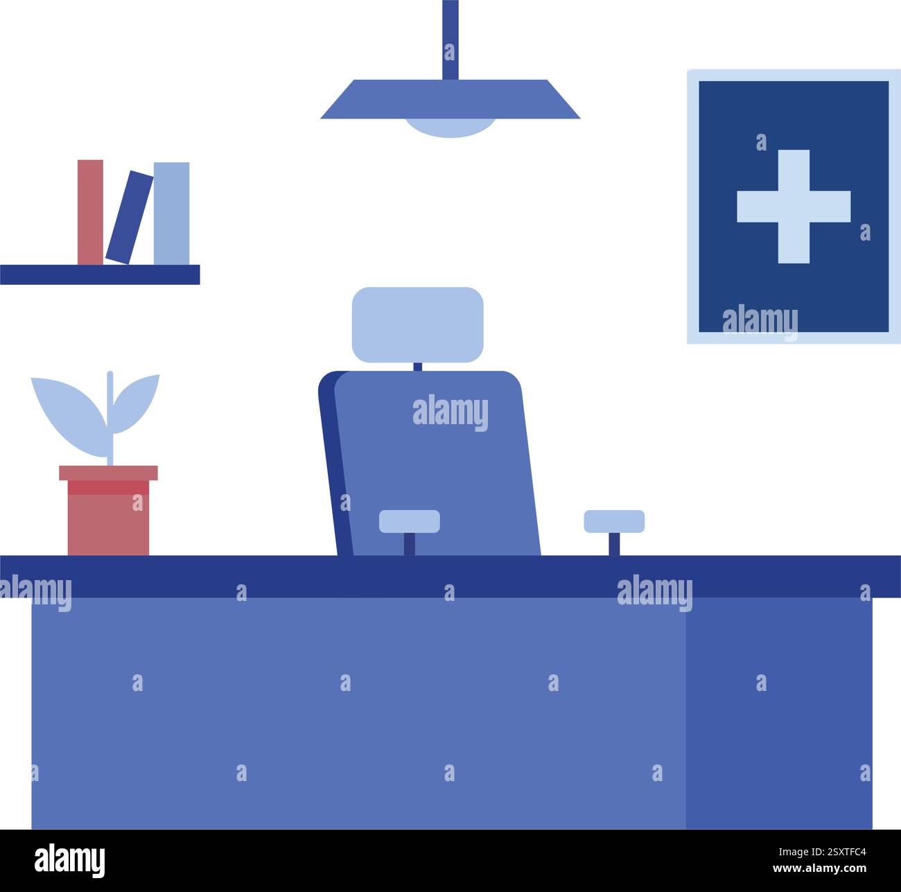 Private patient room Stock Vector Images - Alamy