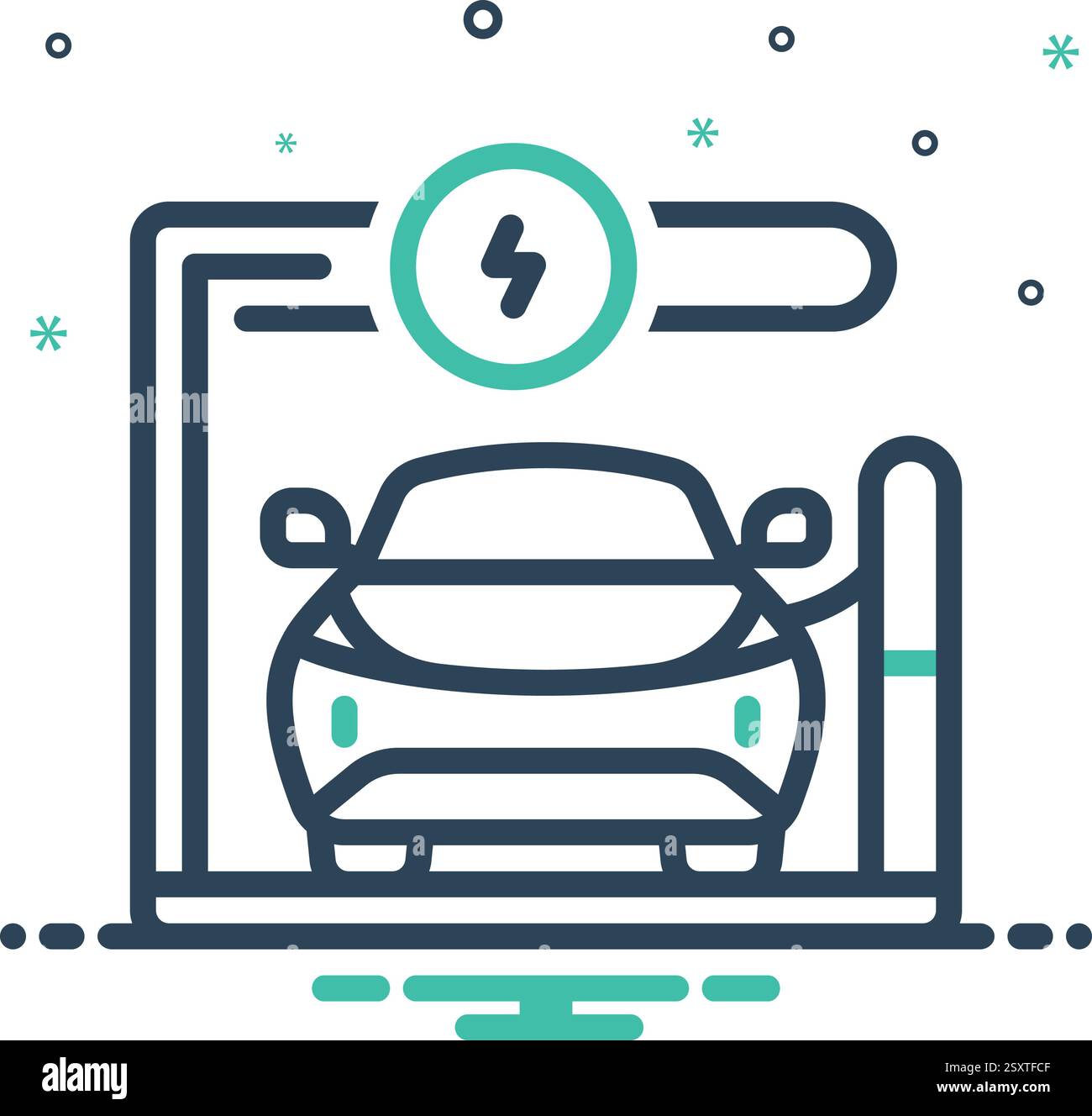 Icon for ev charger, charger Stock Vector Image & Art - Alamy