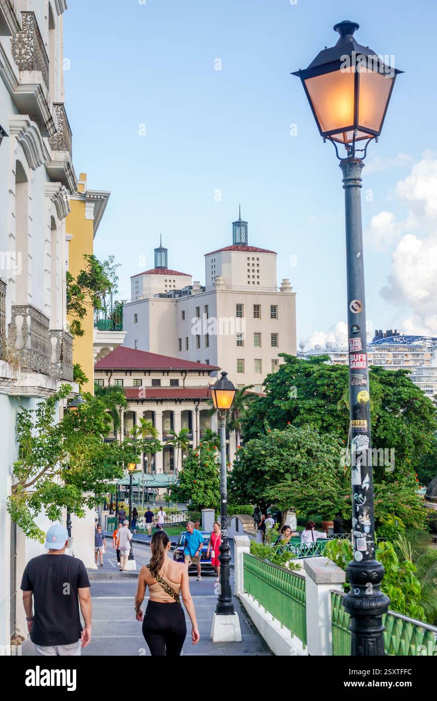San Juan Puerto Rico,Viejo Old San Juan,Calle del Recinto Sur,promenade ...