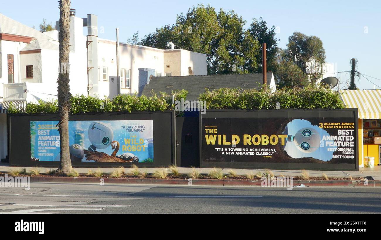 Los Angeles, California, USA 24th February 2025 The Wild Robot ...