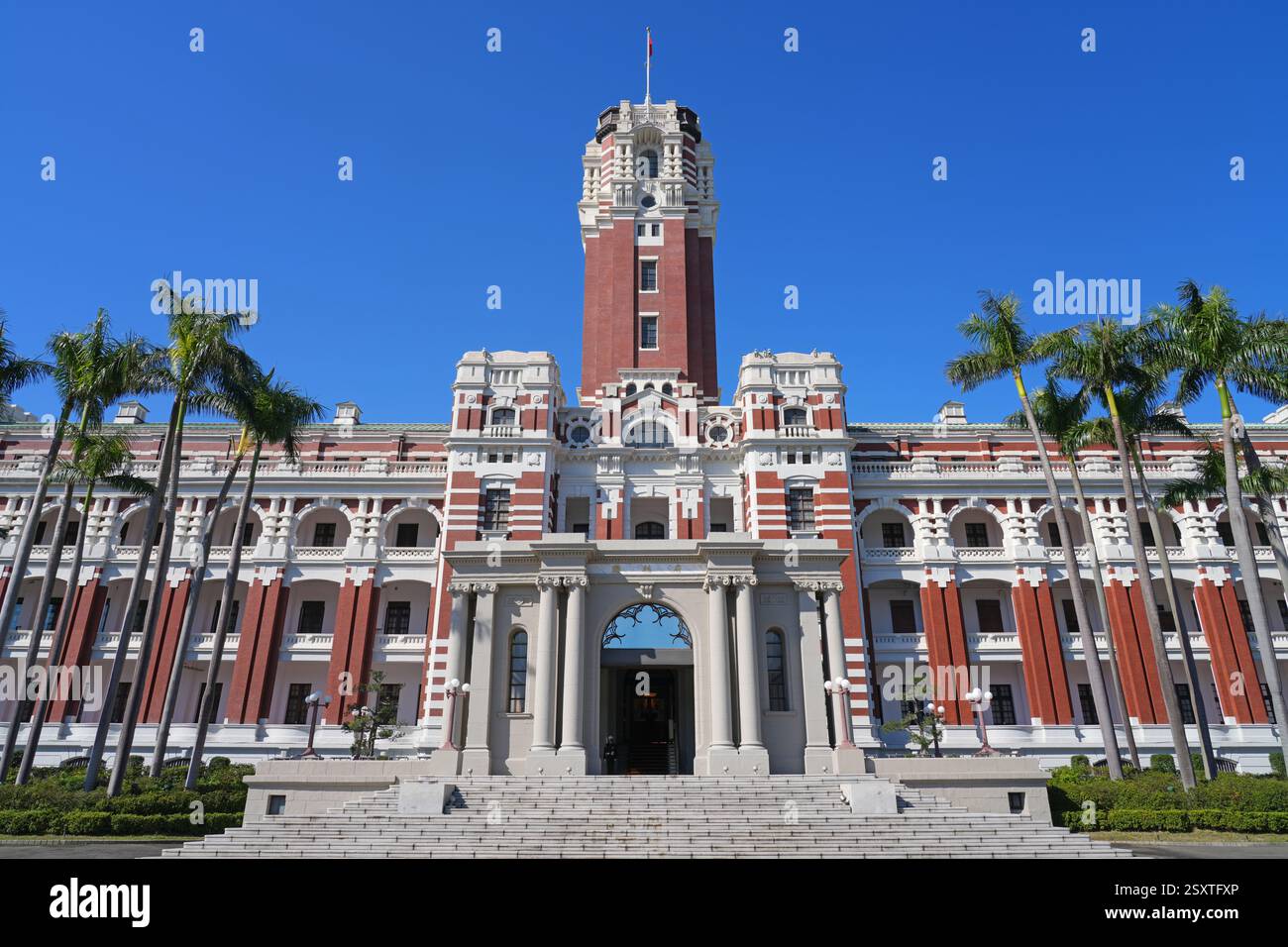 TAIPEI, TAIWAN -14 JAN 2025- View of the Presidential Office Building ...