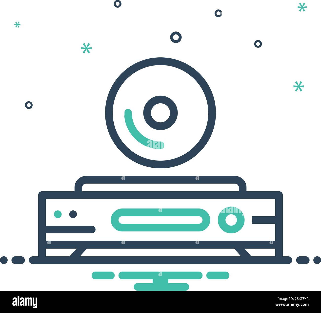 Dvd player Stock Vector Images - Alamy