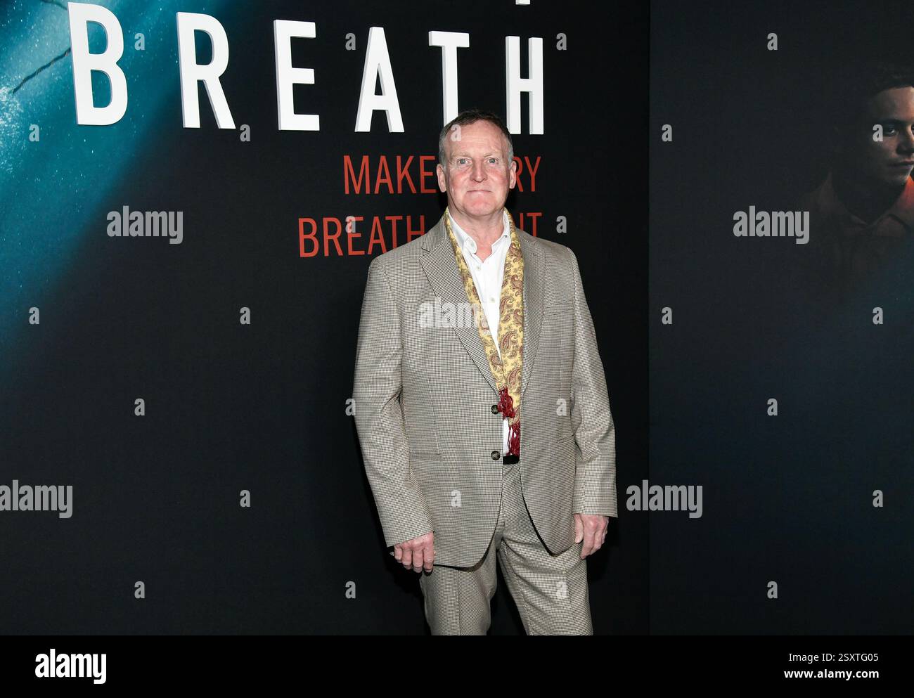 Duncan Allcock attends the premiere of Focus Features' "Last Breath" at ...