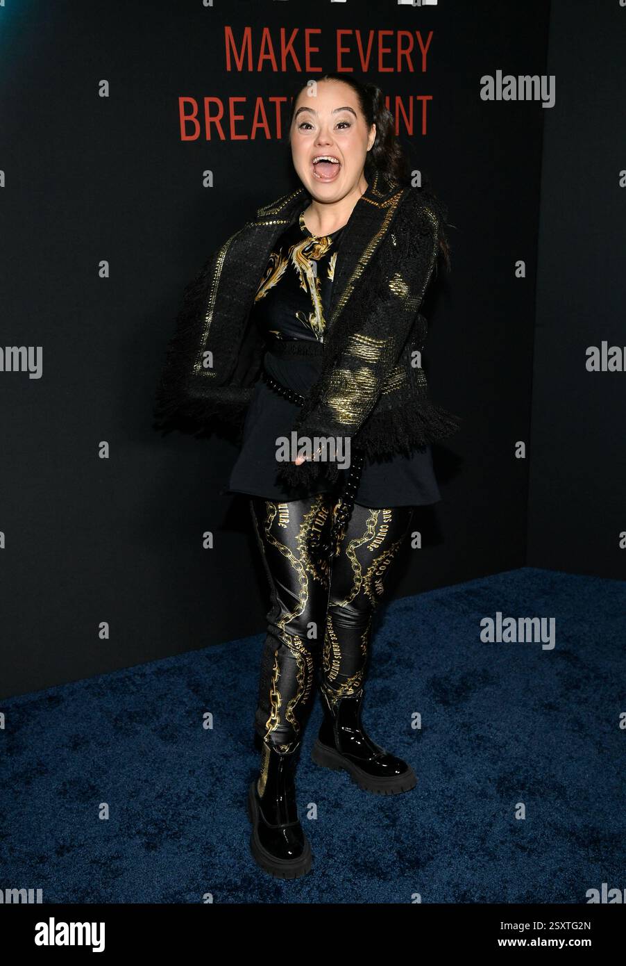 Madison Tevlin attends the premiere of Focus Features' "Last Breath" at ...