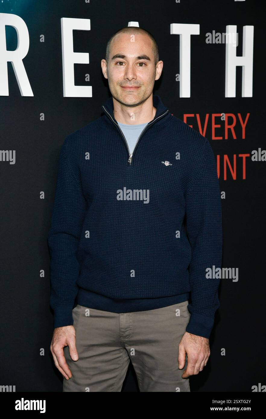 David Yuasa attends the premiere of Focus Features' "Last Breath" at ...