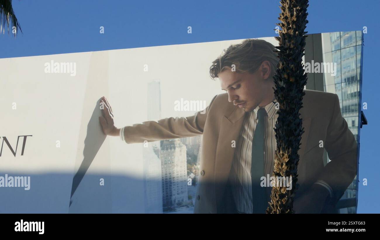 Los Angeles, California, USA 24th February 2025 Austin Butler YSL Yves ...