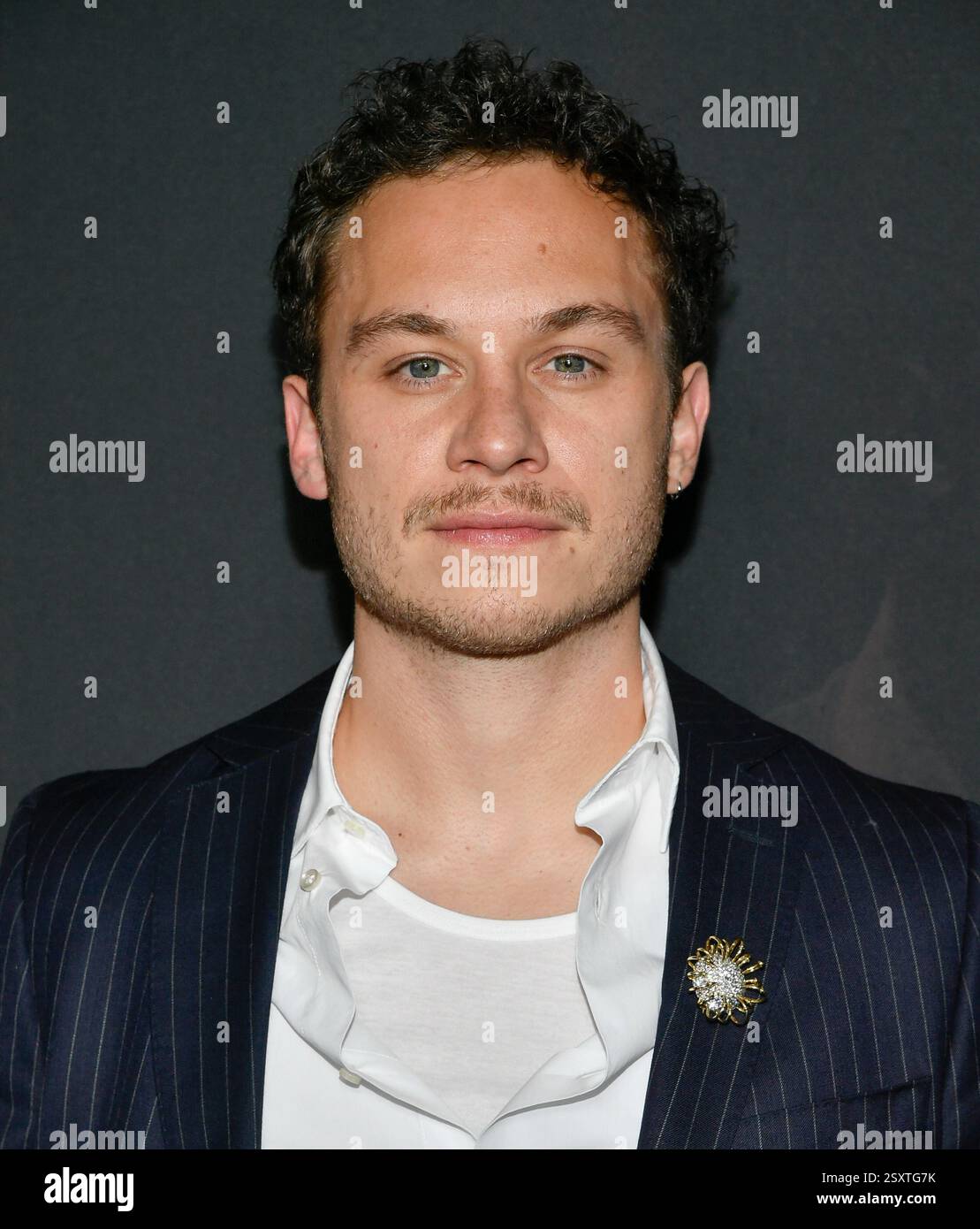 Finn Cole attends the premiere of Focus Features' "Last Breath" at AMC ...
