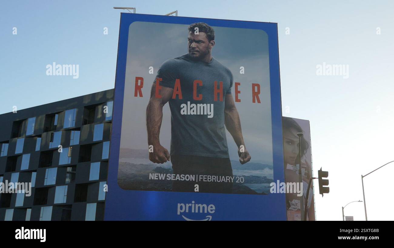 Los Angeles, California, USA 24th February 2025 Alan Ritchson Reacher ...