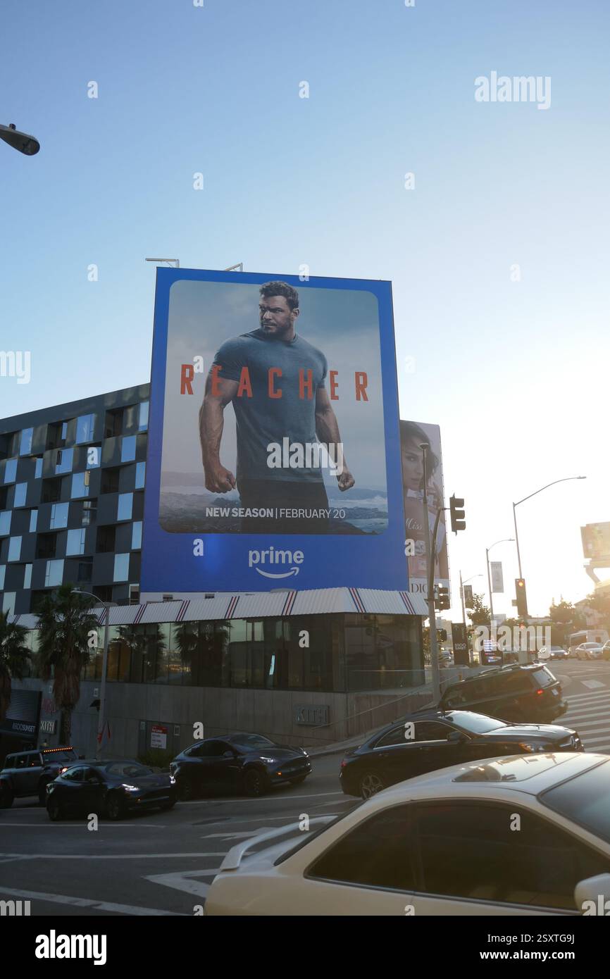 Los Angeles, California, USA 24th February 2025 Alan Ritchson Reacher ...