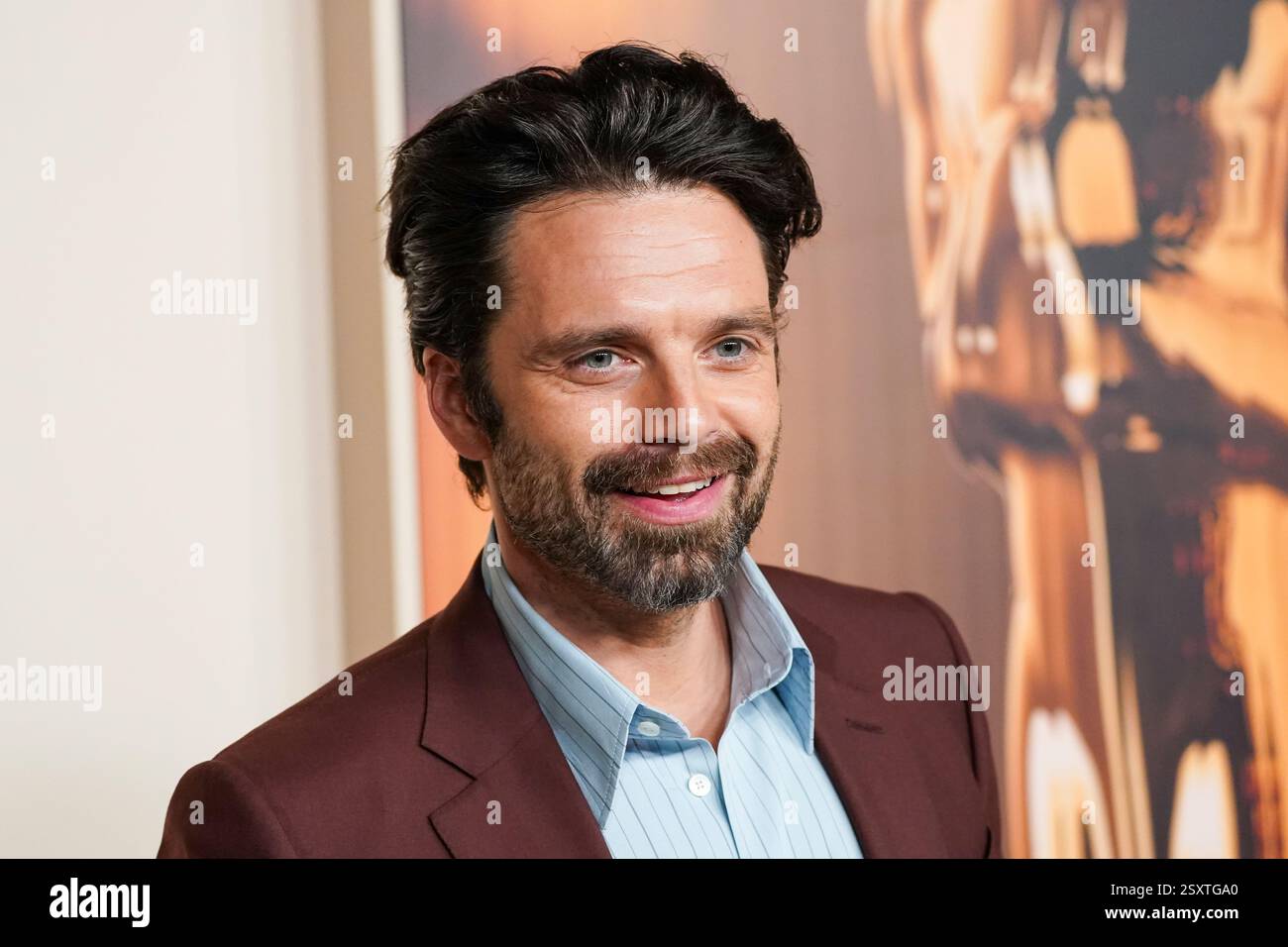 Sebastian Stan arrives at the Oscars Nominees Dinner on Tuesday, Feb ...