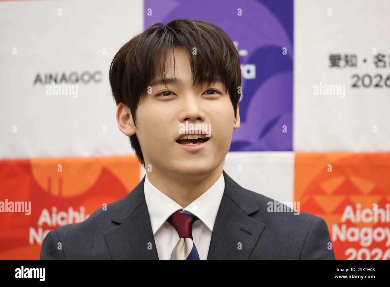 Japanese singer, dancer, and actor Nasaya Kimura, a member and leader ...