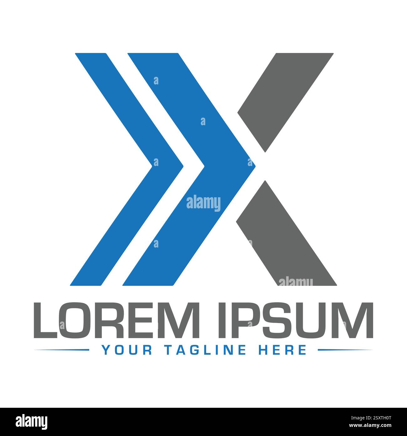 X Logo Design vector Stock Vector Image & Art - Alamy