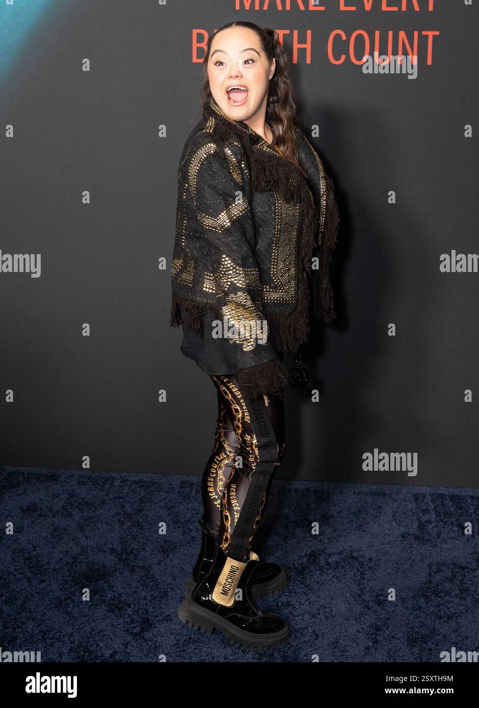 New York, United States. 25th Feb, 2025. Madison Tevlin attends ...