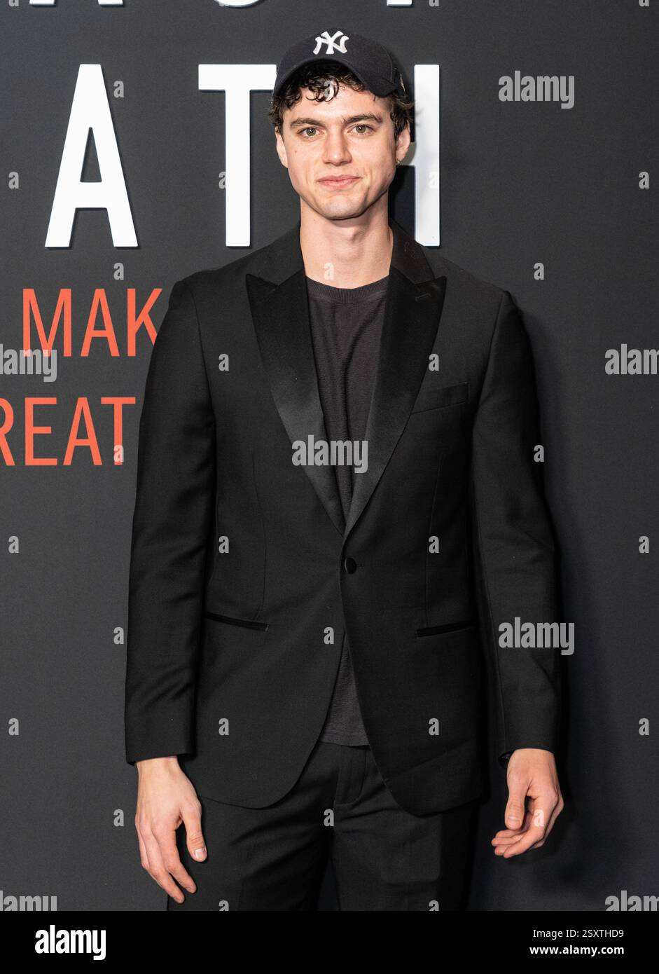 New York, United States. 25th Feb, 2025. Pablo Kaestli attends premiere ...