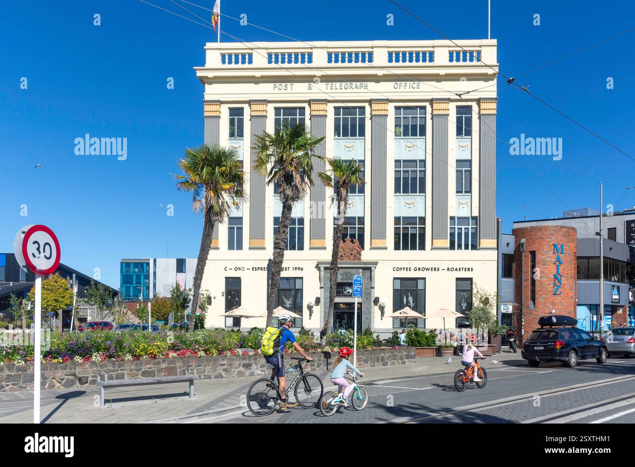 C1 Espresso Cafe in Art Deco Post & Telegraph Building, Tuam Street ...