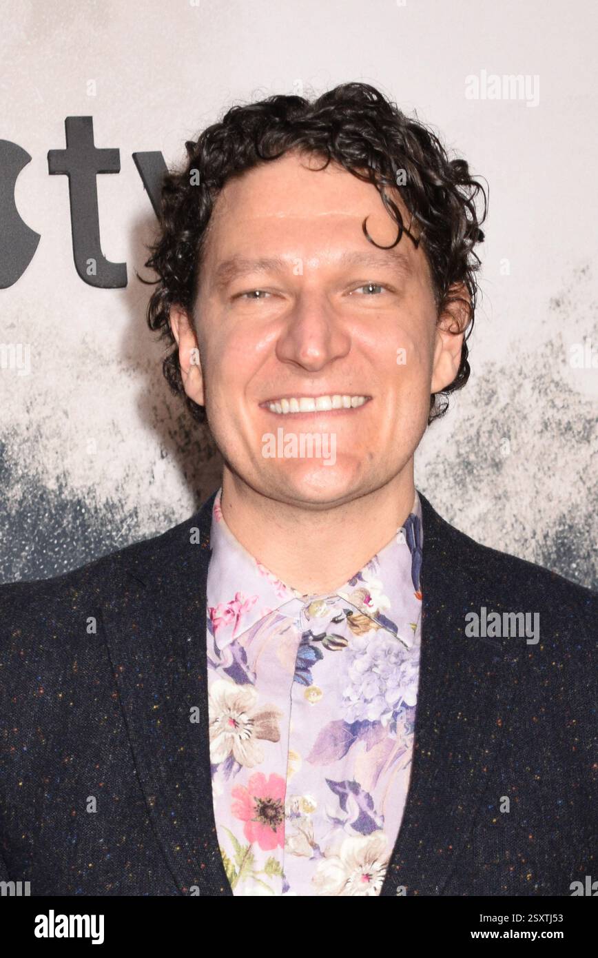 NEW YORK, NY - FEBRUARY 25: Gabriel Ebert at the Apple TV+ global ...