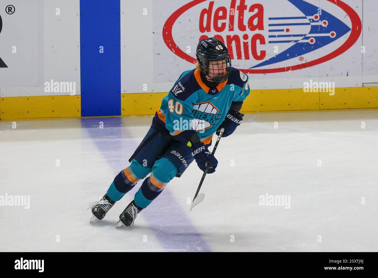February 23rd 2025: New York Sirens forward Noora Tulus (40) skates in ...