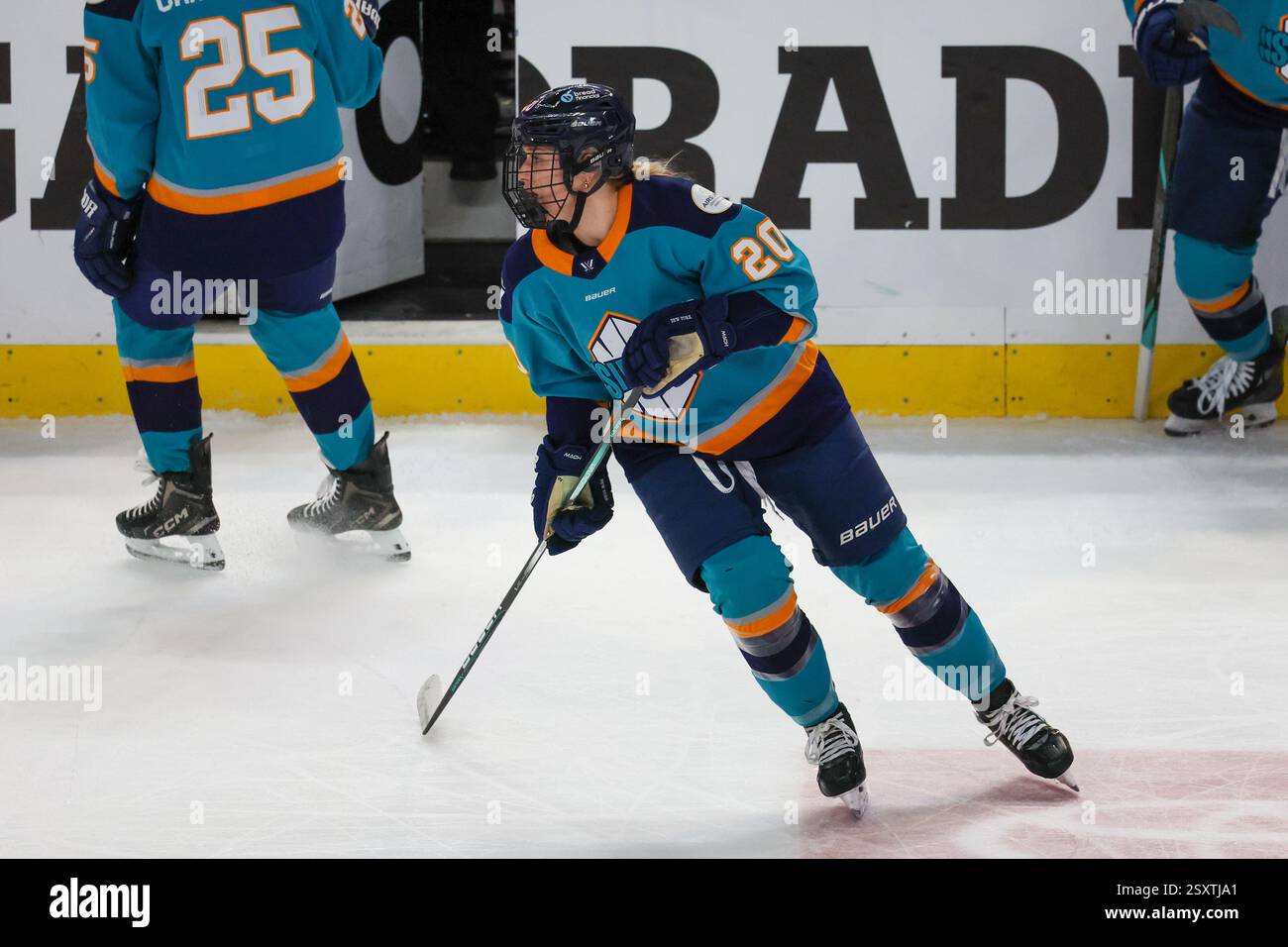 Buffalo, New York, USA. 23rd Feb, 2025. New York Sirens defenseman ...