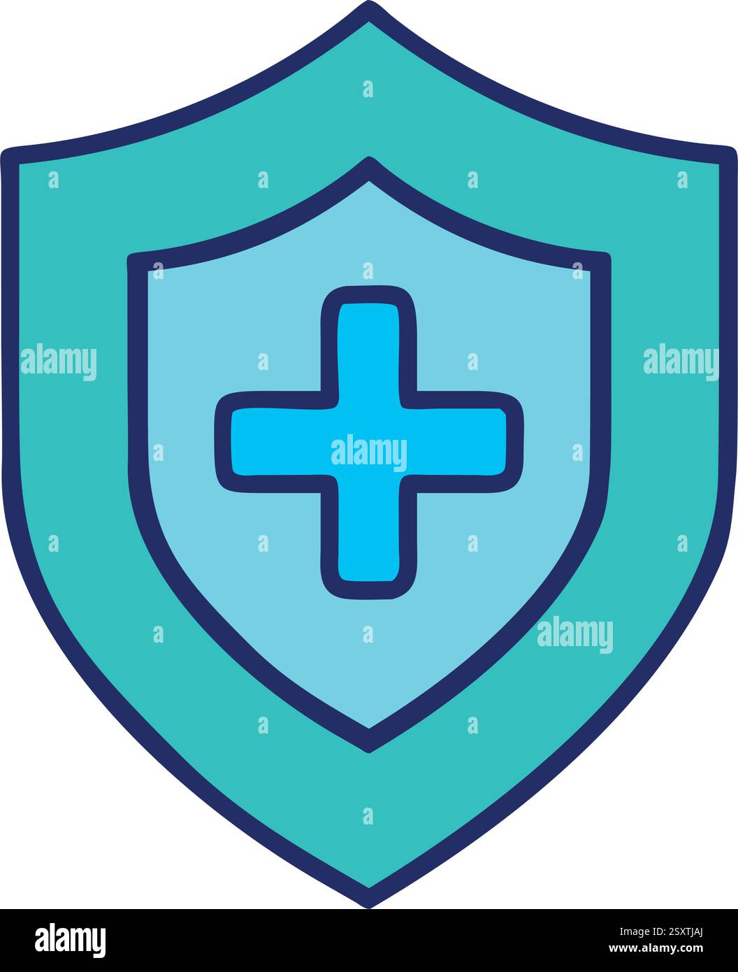 Pharmaceutical Industry Medical Shield Icon Stock Vector Image & Art ...