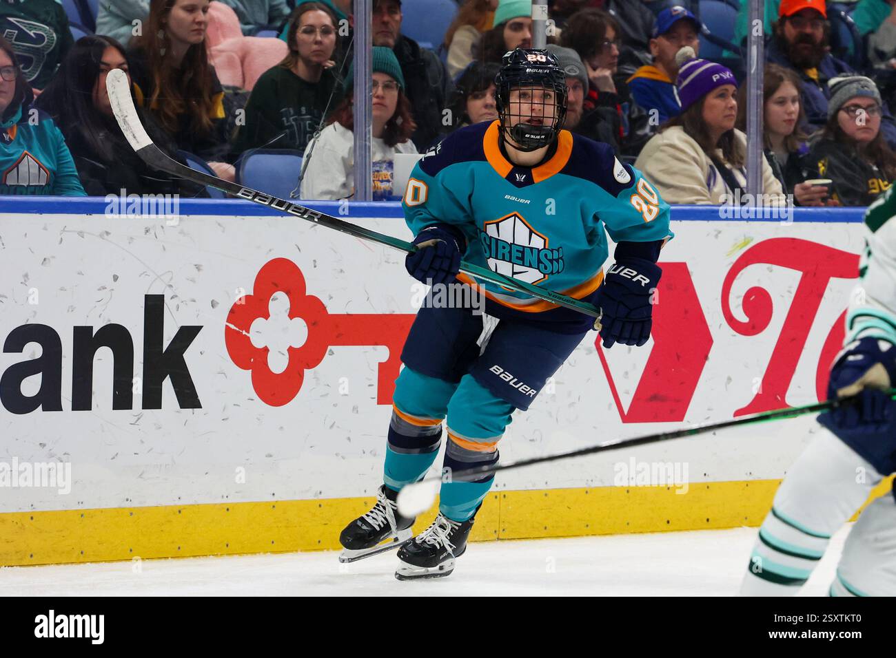 Buffalo, New York, USA. 23rd Feb, 2025. New York Sirens defenseman ...