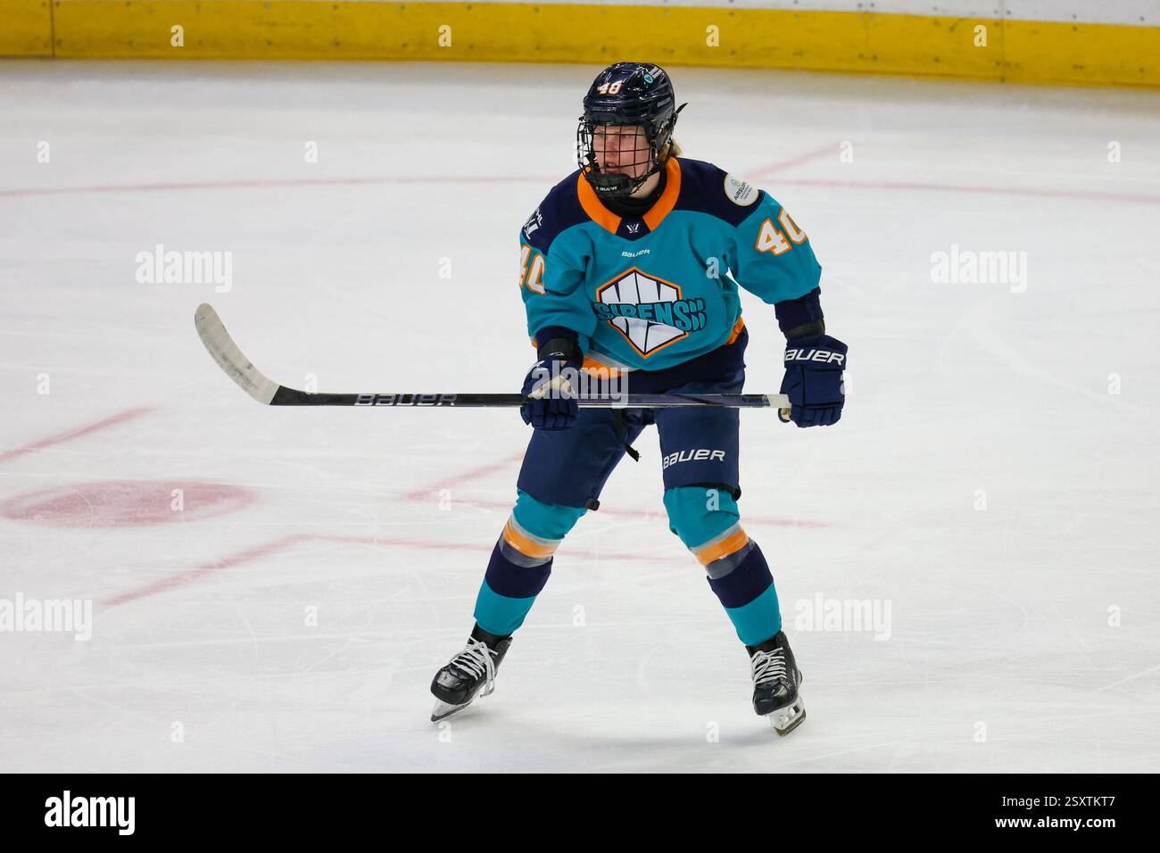 February 23rd 2025: New York Sirens forward Noora Tulus (40) skates in ...