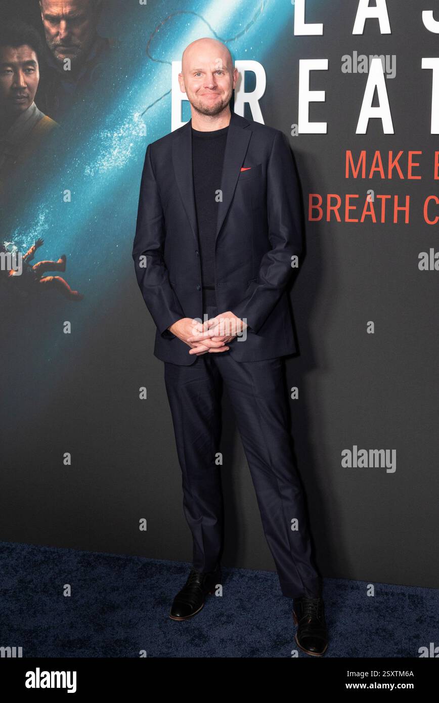 Chris Lemons attends premiere of 'Last Breath' by Focus Features at AMC ...