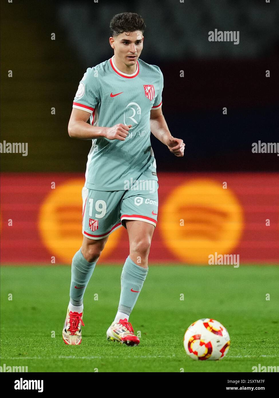 Julian Alvarez of Atletico de Madrid during the Copa del Rey match ...