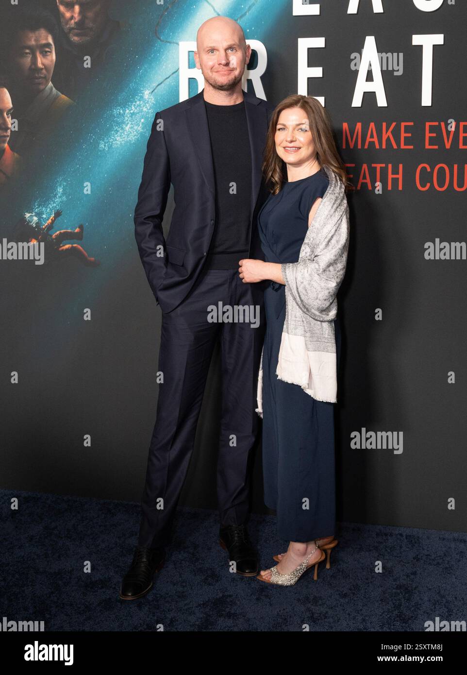 Chris Lemons (L) attends premiere of 'Last Breath' by Focus Features at ...