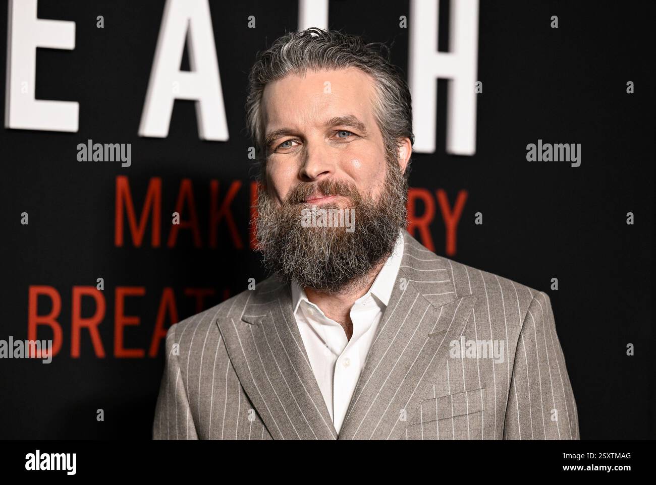 Alex Parkinson attends the premiere of Focus Features' "Last Breath" at AMC Lincoln Square on ...