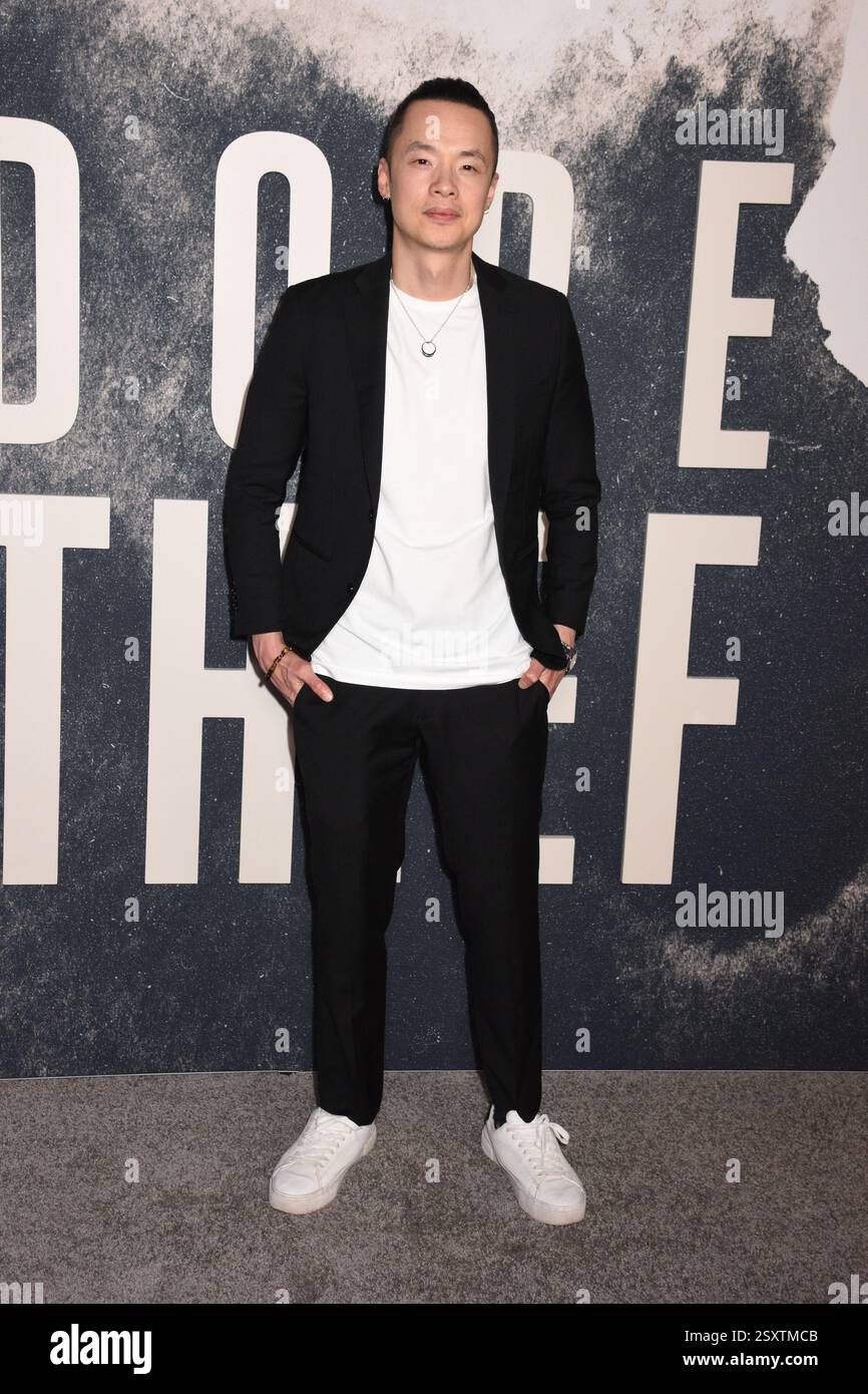 New York, NY, USA. 25th Feb, 2025. Phong Le at the Apple TV global premiere of Dope Thief at ...