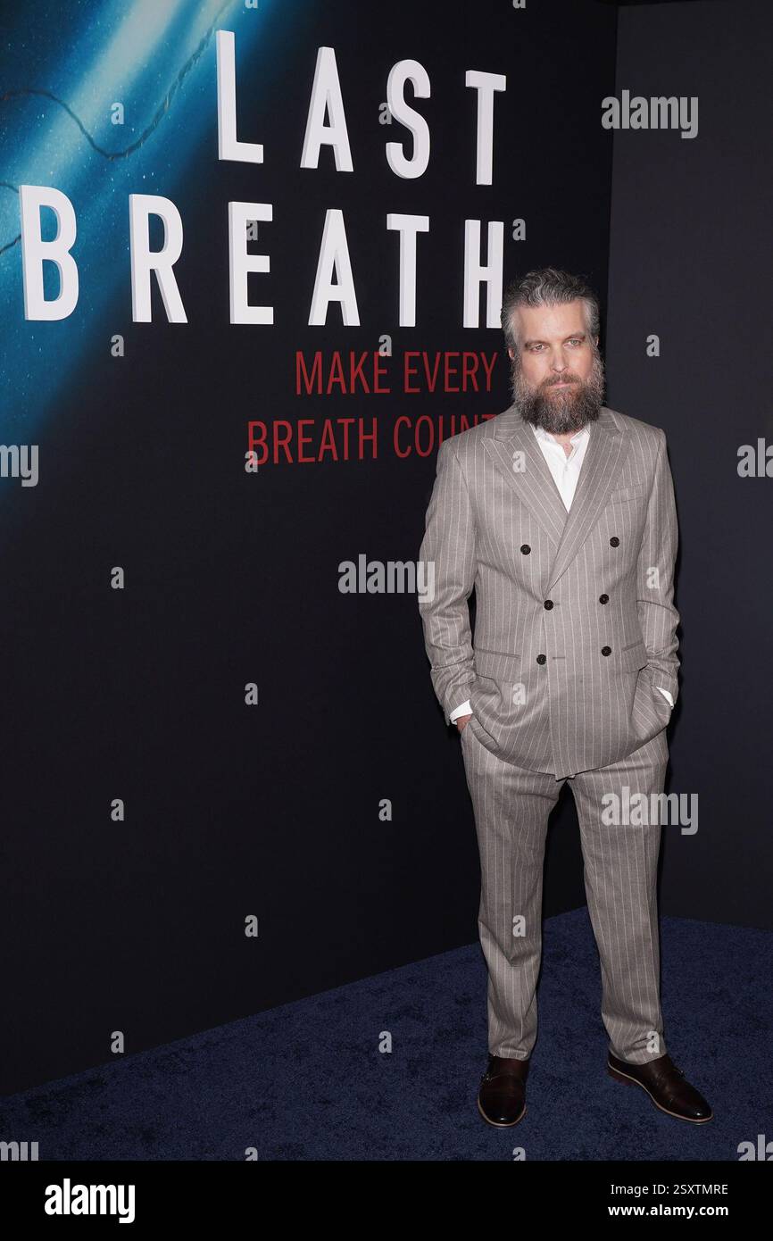 Alex Parkinson at arrivals for LAST BREATH Premiere, AMC Lincoln Square, New York, NY, February ...