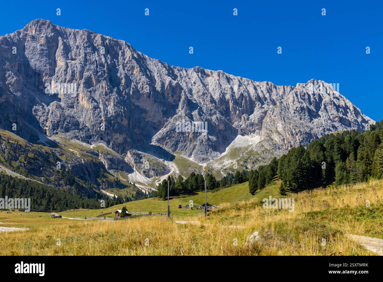 Dolomites mountains beautiful landscape of the Alps in Italy. Dolomiti ...