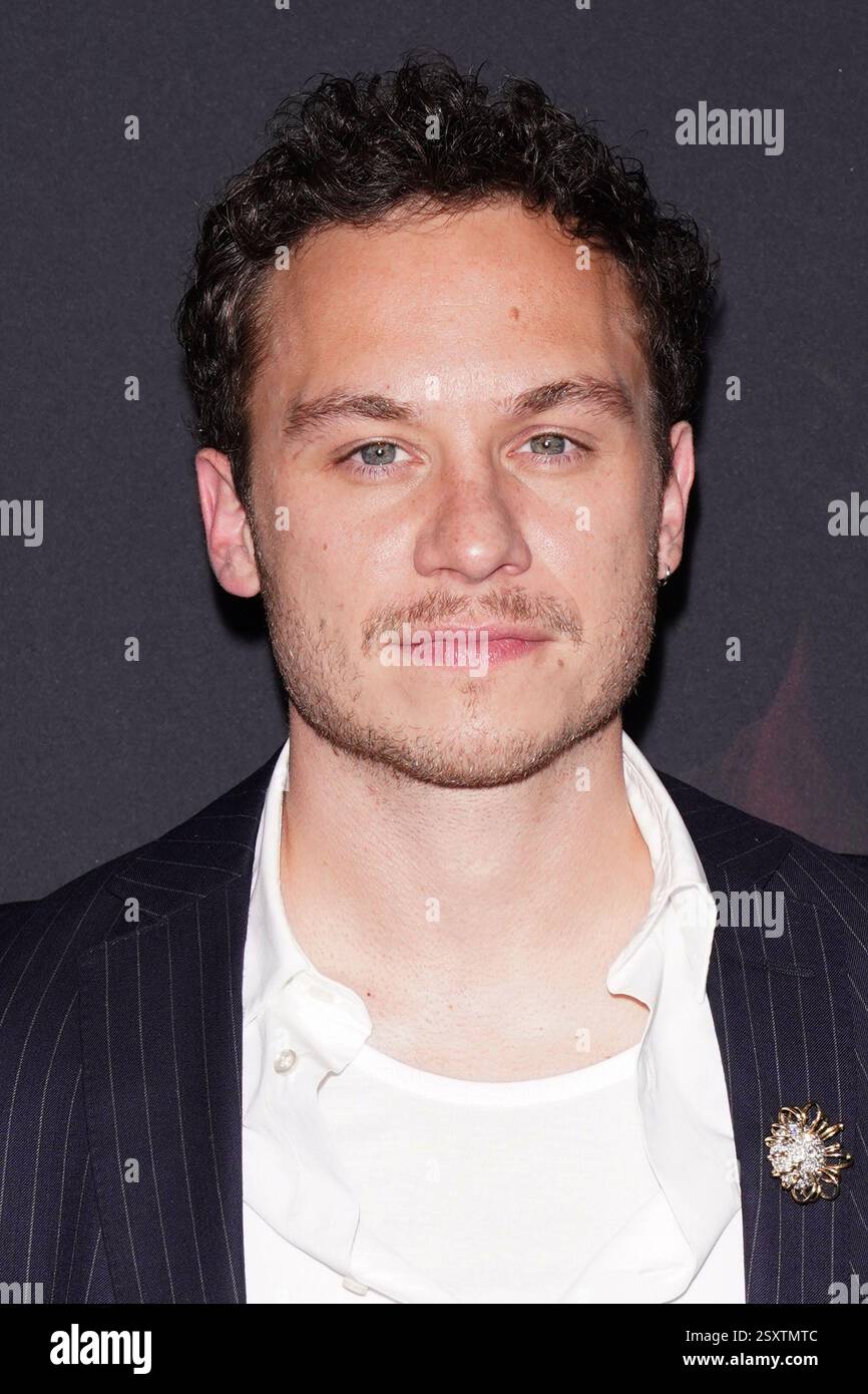 Ny. 25th Feb, 2025. Finn Cole at arrivals for LAST BREATH Premiere, AMC ...