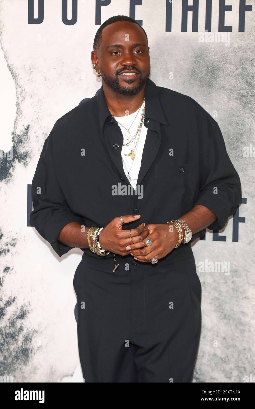 Actor Brian Tyree Henry attends the Apple TV+ premiere of "Dope Thief ...