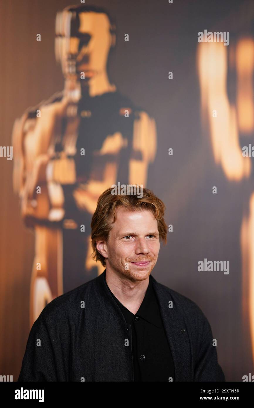 Tim Fehlbaum arrives at the Oscars Nominees Dinner on Tuesday, Feb. 25 ...