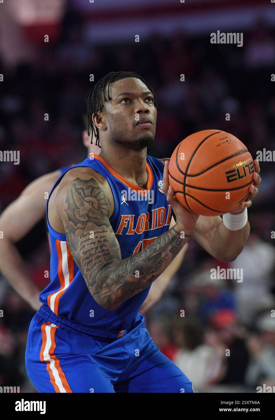 ATHENS, GA - FEBRUARY 25: Florida Gators guard Alijah Martin (15 ...