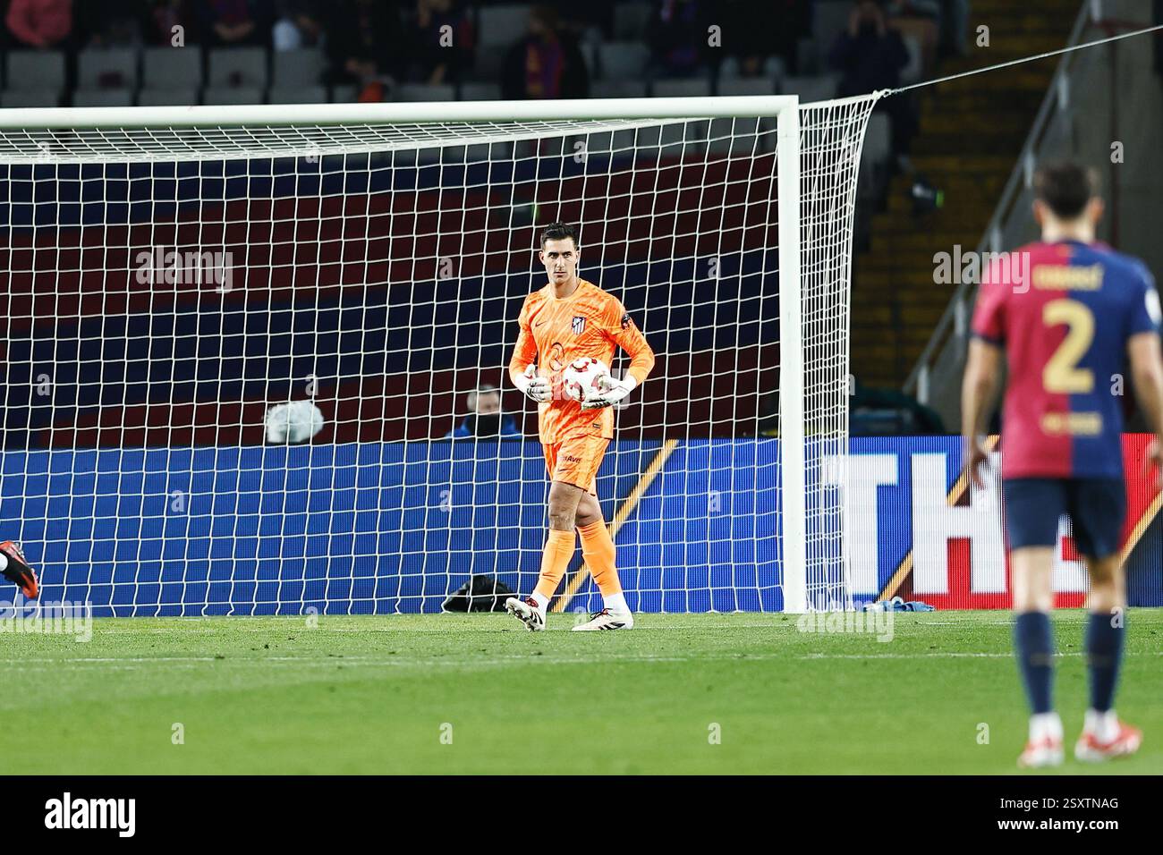 Barcelona, Spain. 25th Feb, 2025. Juan Musso (Atletico) Football/Soccer ...