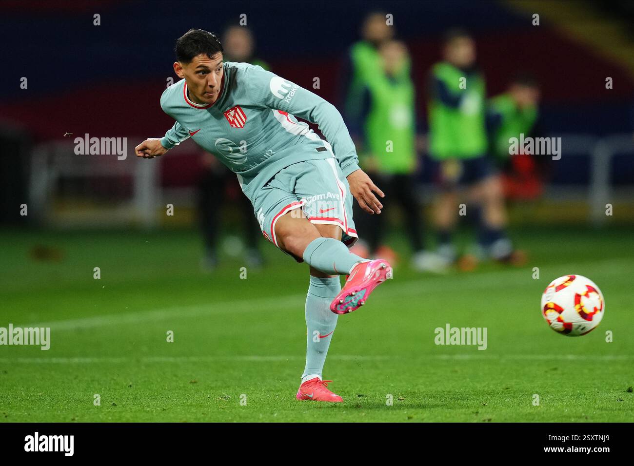 Nahuel Molina of Atletico de Madrid during the Copa del Rey match, Semi-finals, leg 1, between ...
