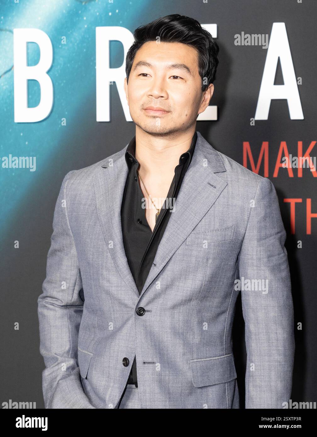 Simu Liu attends premiere of 'Last Breath' by Focus Features at AMC ...